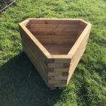 Triangle Wooden Planter | Planters | Pretty Planter