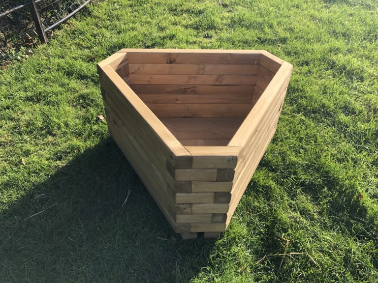 Triangle Wooden Planter | Planters | Pretty Planter