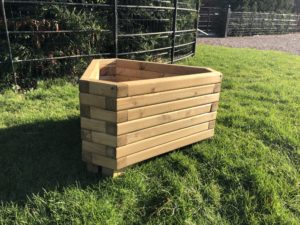 Triangle Wooden Planter | Planters | Pretty Planter