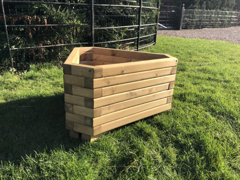 Triangle Wooden Planter | Planters | Pretty Planter