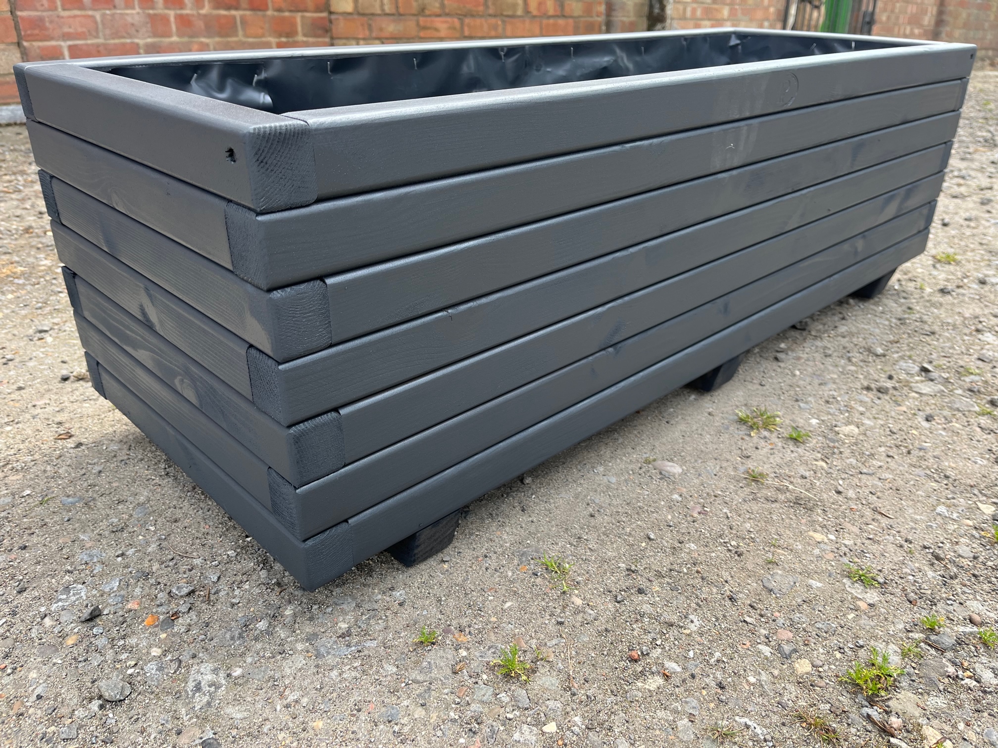 Long Wooden Planters | Pretty Planter