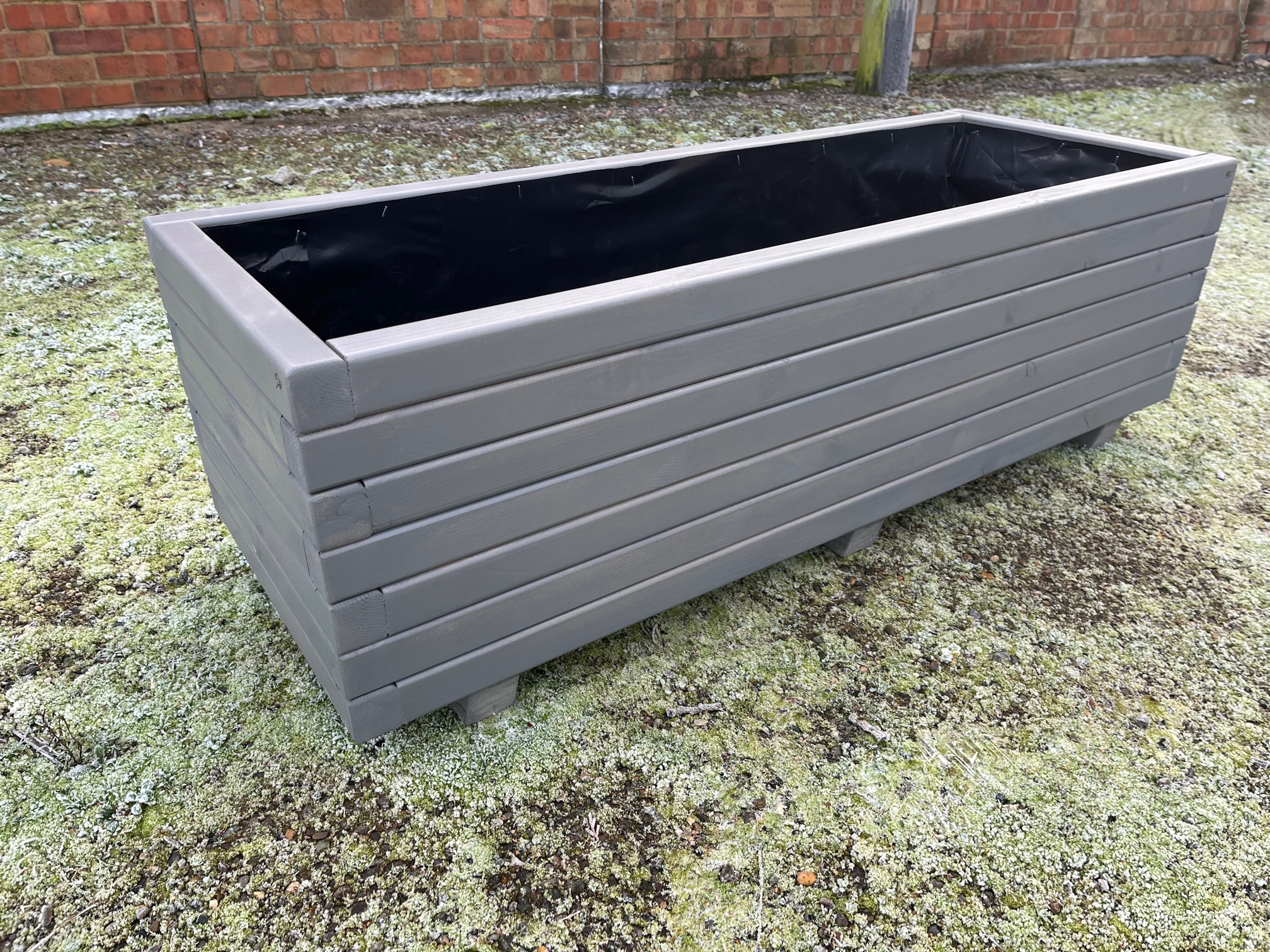 Long Wooden Planters | Pretty Planter